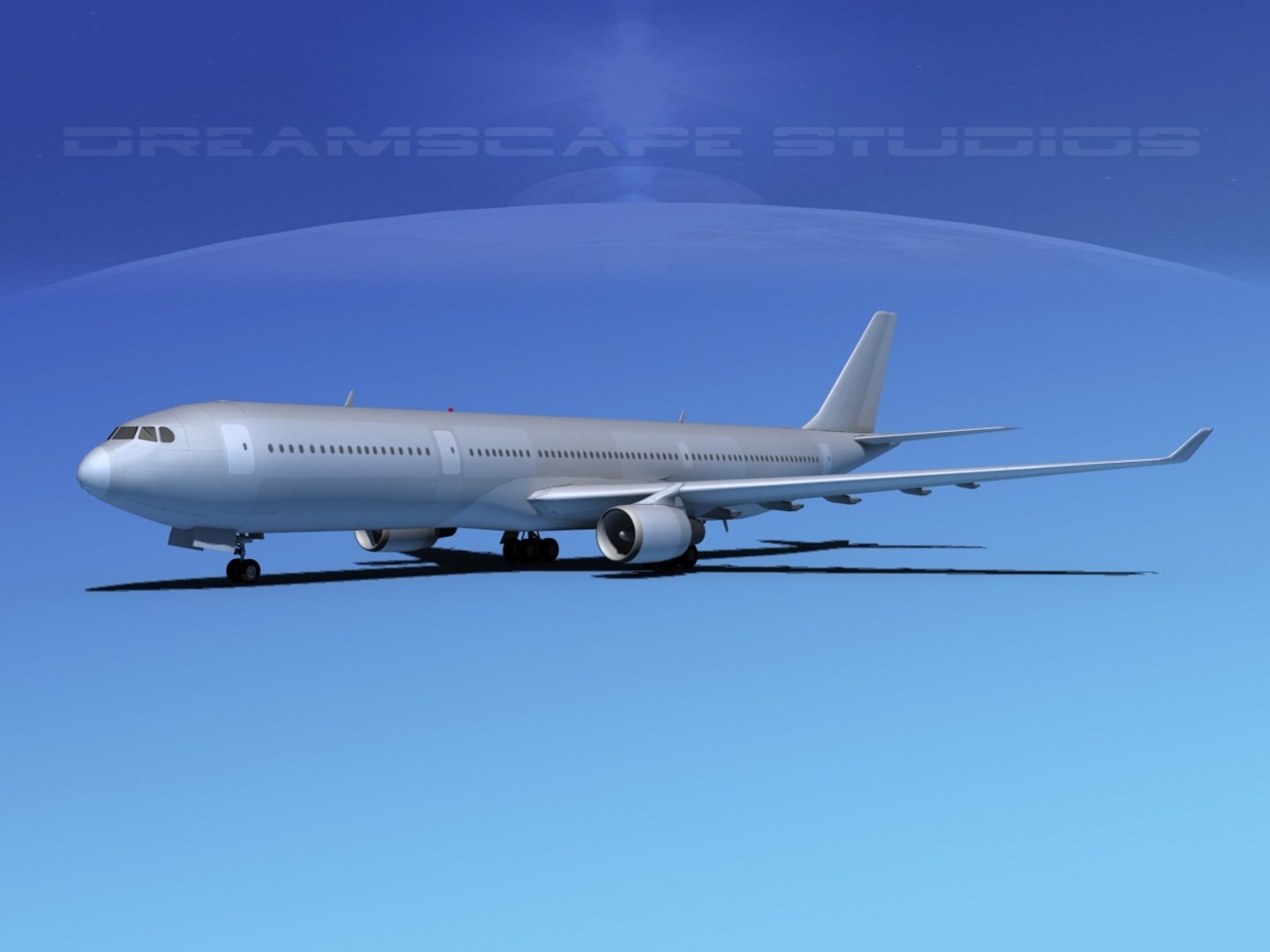 3d Airbus A330-300 A330 Model