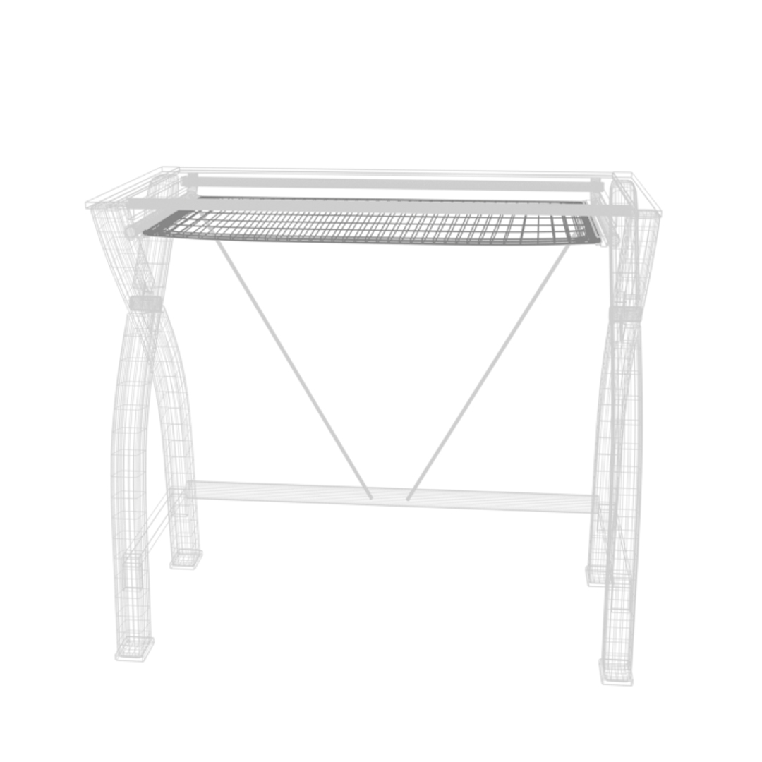 Glass desk blender eevee 3D model - TurboSquid 1447896