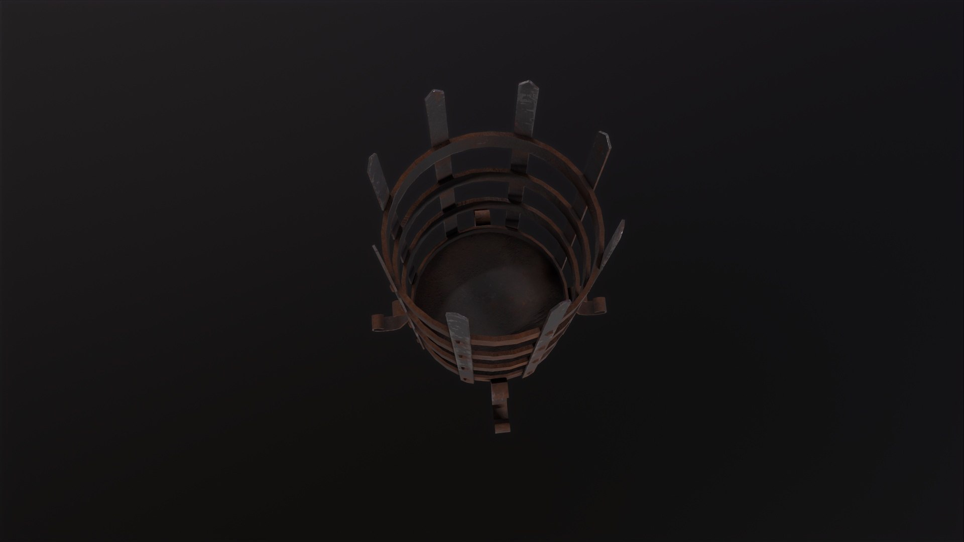 3D Dungeon Brazier Model - TurboSquid 2104096