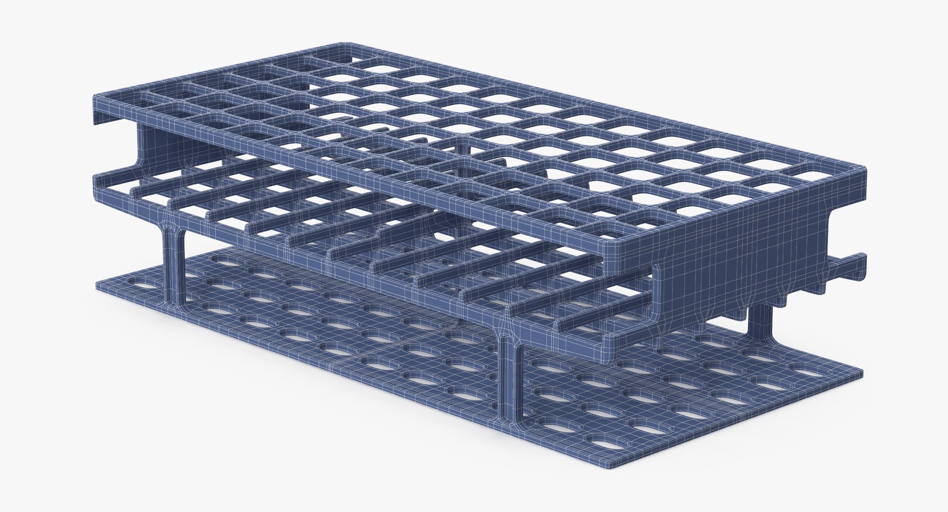 3d Model Test Tube Rack