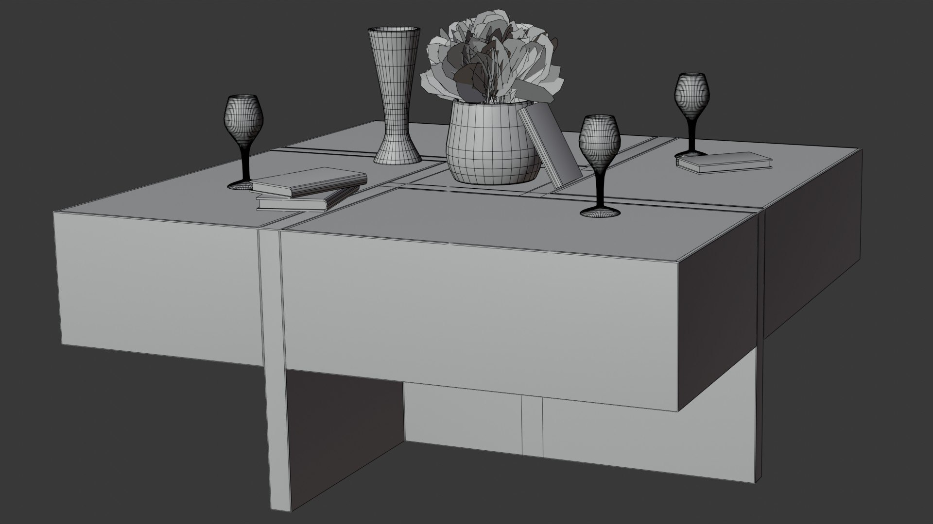 Reception Desk PART12 3D Model - TurboSquid 2000643