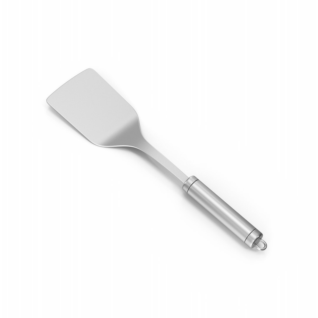 3D Steel Spatula Model - TurboSquid 2129870
