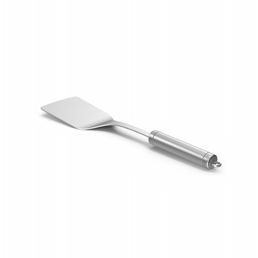 3D Steel Spatula Model - TurboSquid 2129870