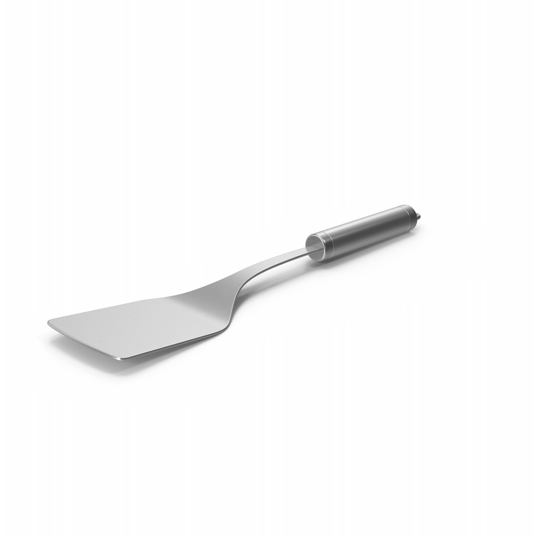 3D Steel Spatula Model - TurboSquid 2129870