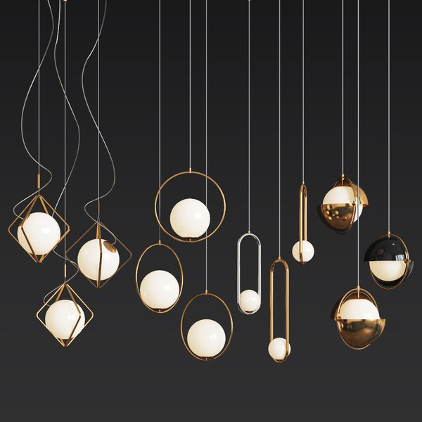 4 celing light 04 3D model - TurboSquid 1610985