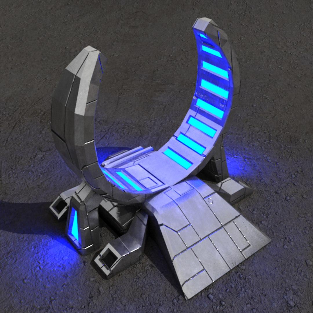 Portal Sci-fi Building Max