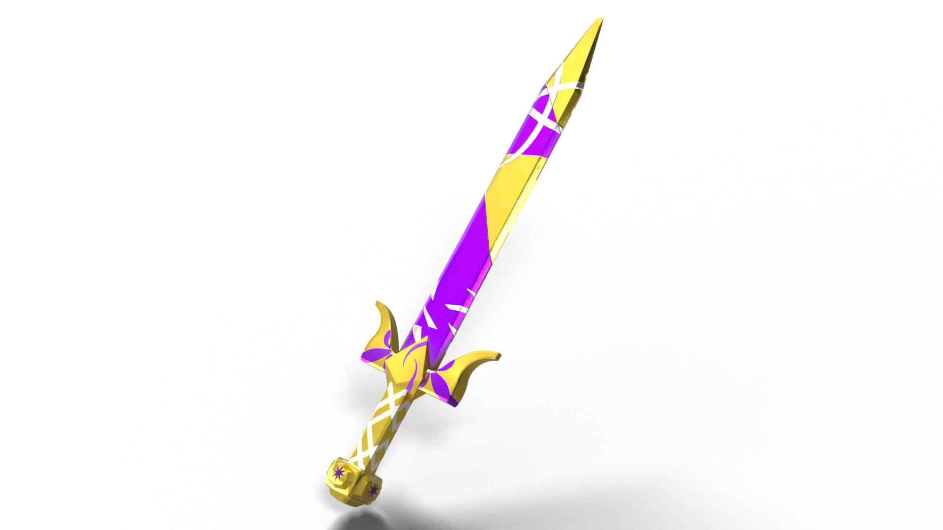Royal Sword 3D Model - TurboSquid 1664218