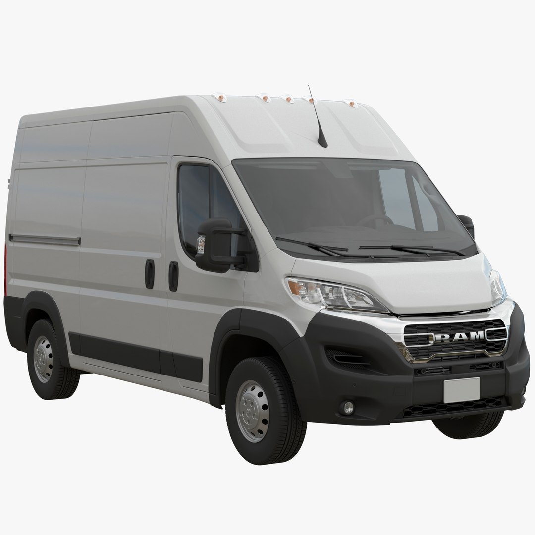 2024 Ram ProMaster L2H2 136 HR Detailed Interior 3D Model - TurboSquid ...