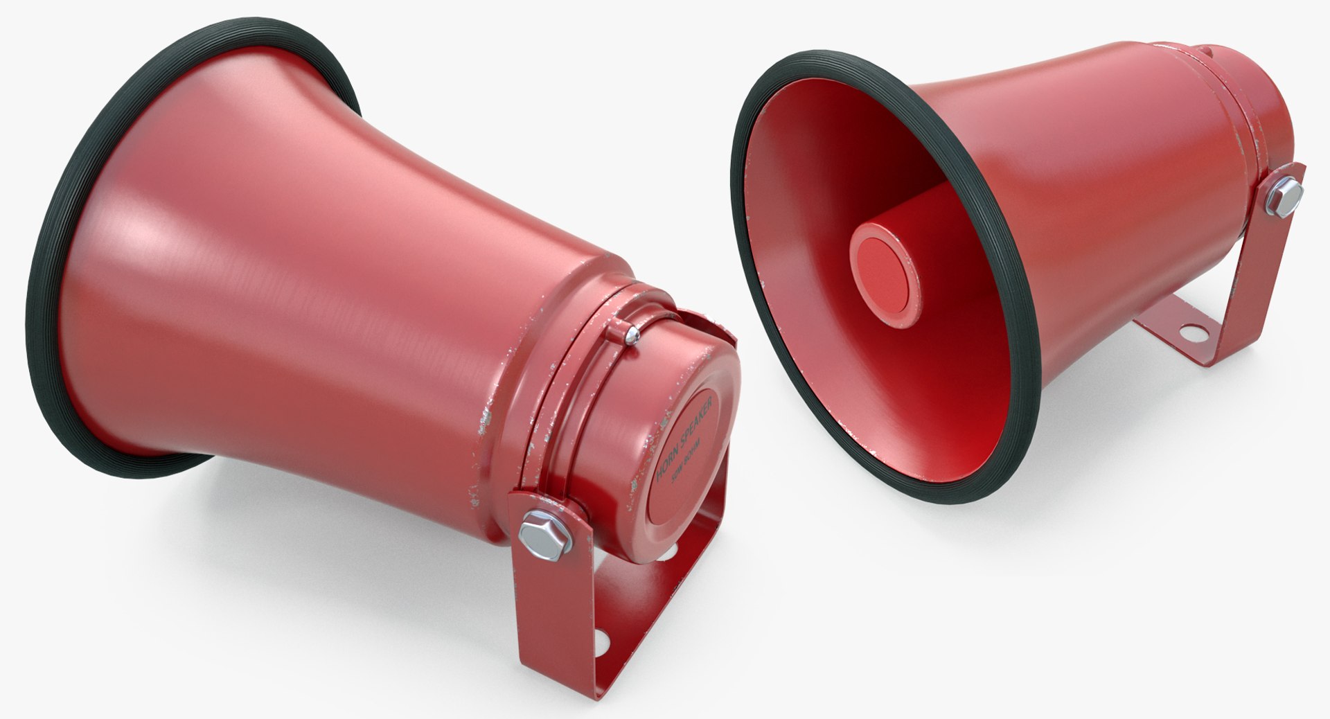 Red Horn Speaker Generic 3D - TurboSquid 1217770