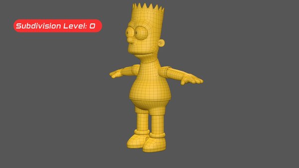 Bart Simpson Character 8K 3D model - TurboSquid 1755028