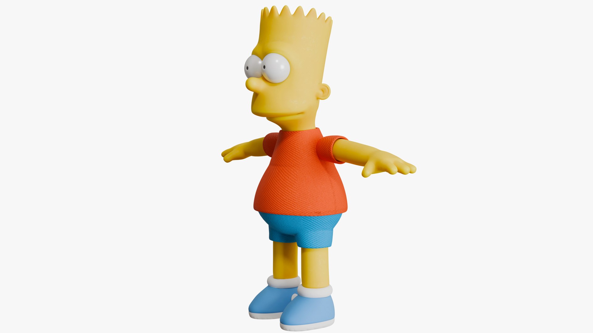 Bart Simpson Character 8K 3D Model - TurboSquid 1755028