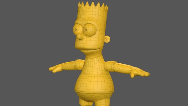 Bart Simpson Character 8K 3D model - TurboSquid 1755028