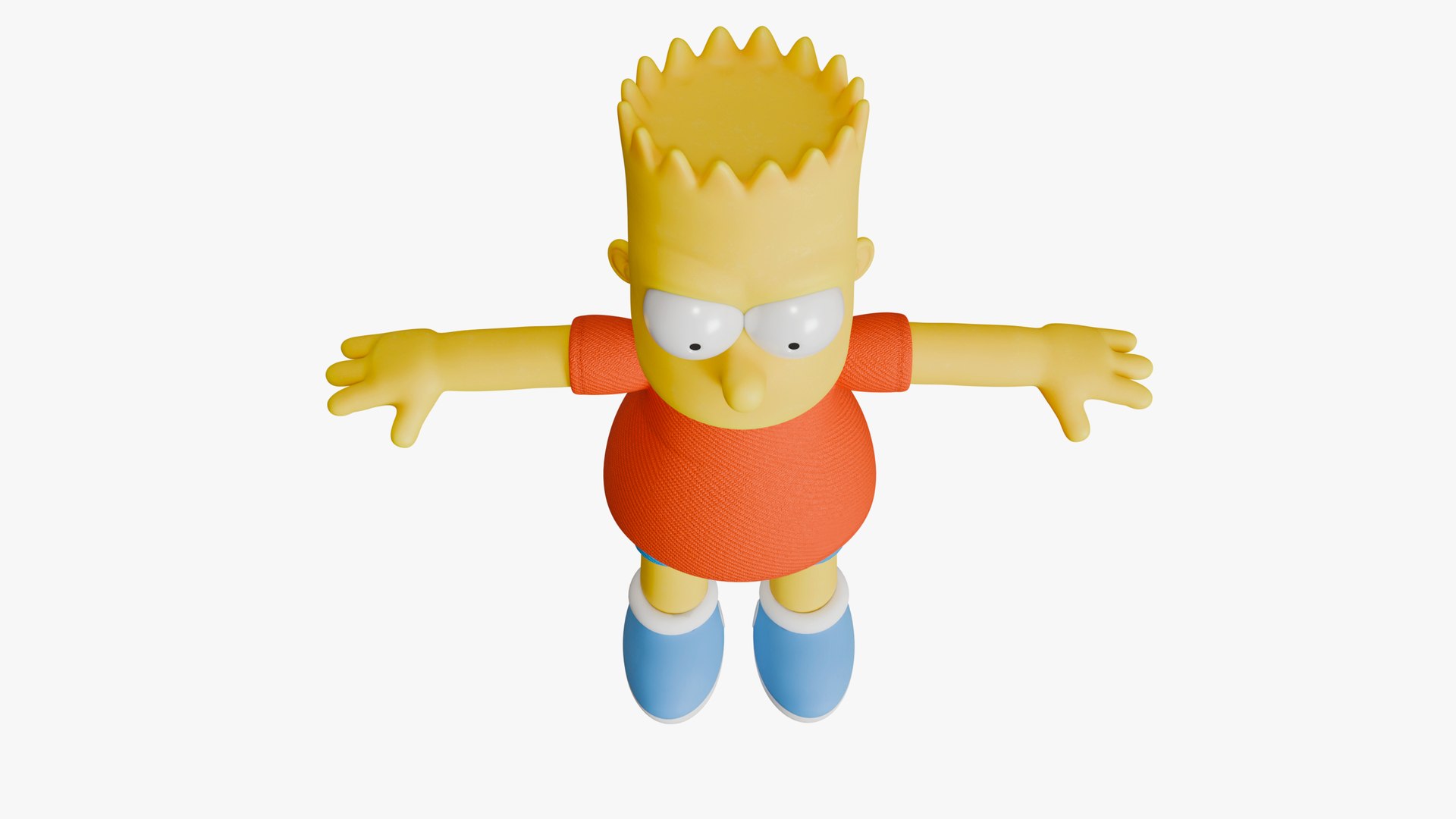 Bart Simpson Character 8K 3D Model - TurboSquid 1755028
