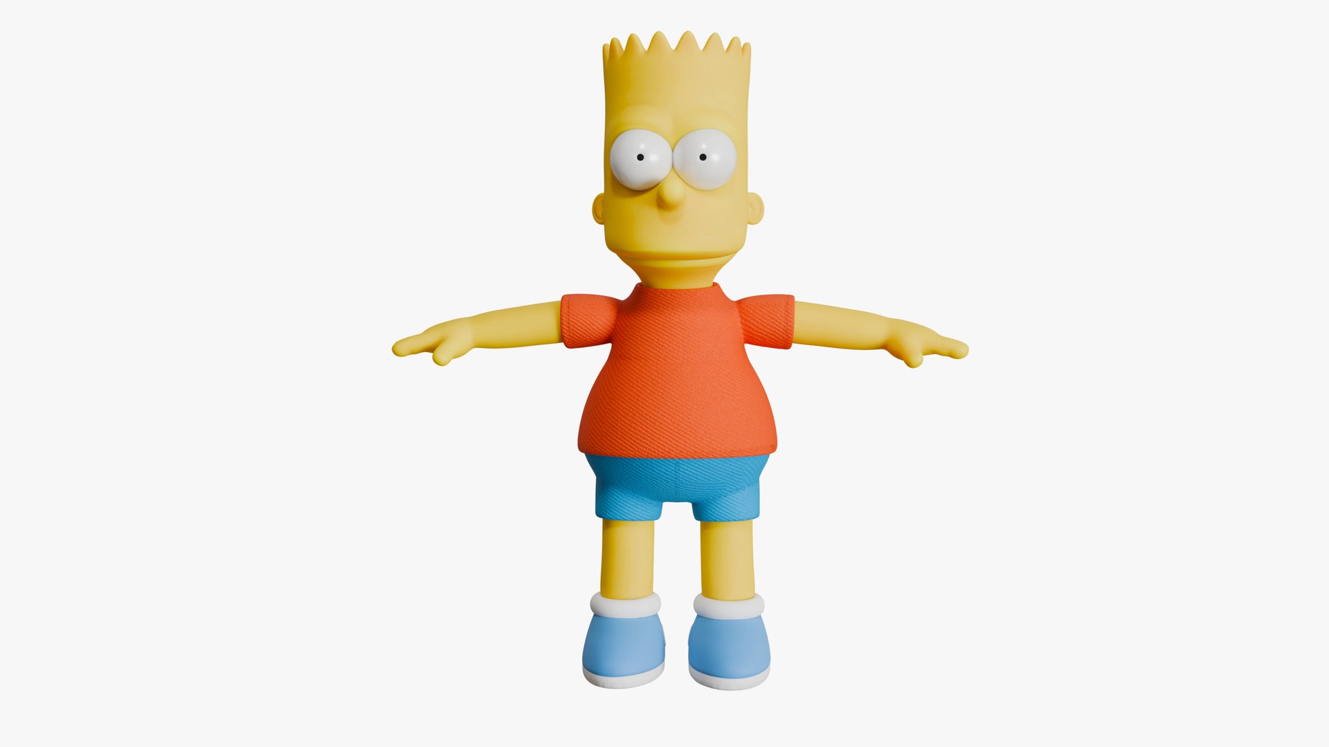 Bart Simpson Character 8K 3D Model - TurboSquid 1755028