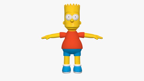 Bart Simpson Character 8K 3D model - TurboSquid 1755028