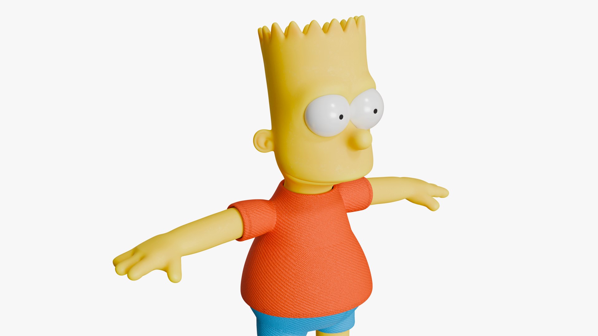 Bart Simpson Character 8K 3D Model - TurboSquid 1755028
