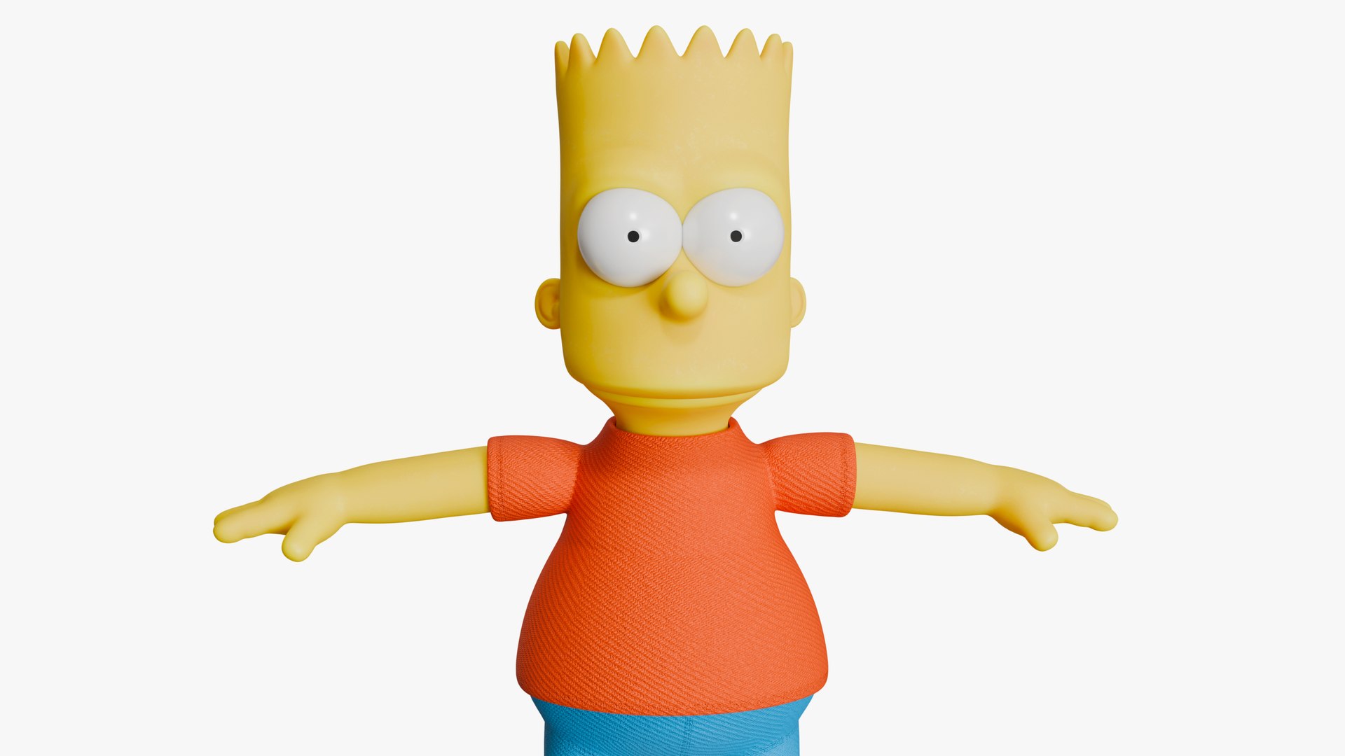 Bart Simpson Character 8K 3D Model - TurboSquid 1755028