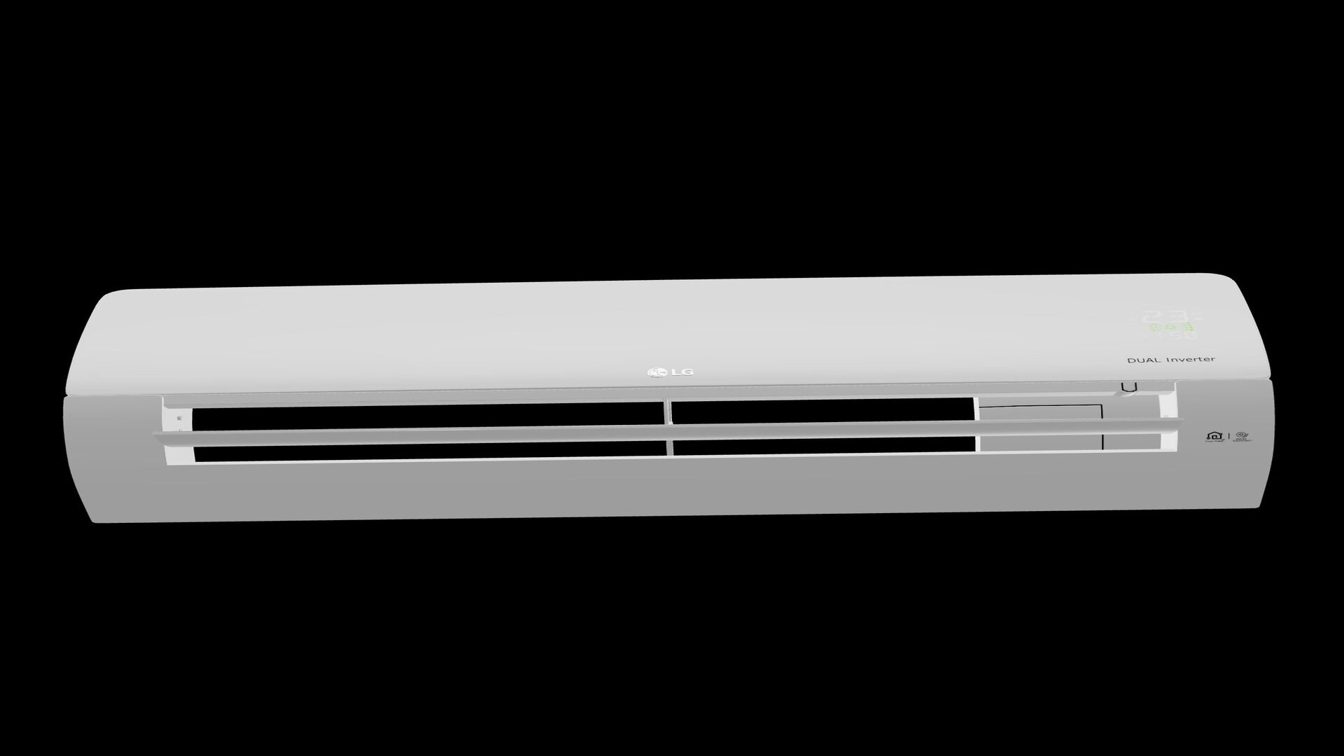 LG 2 Ton 3 Star Split Inverter AC 3D Model - TurboSquid 2140884