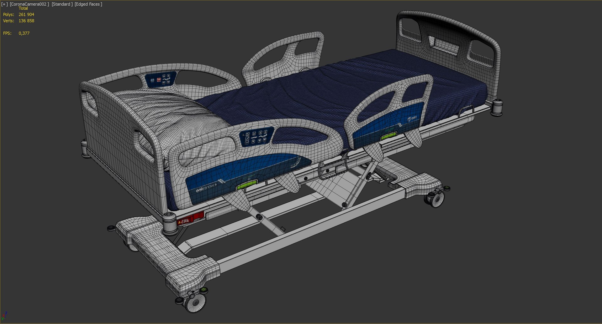 Bed Lifting Mechanism Model - TurboSquid 1633962