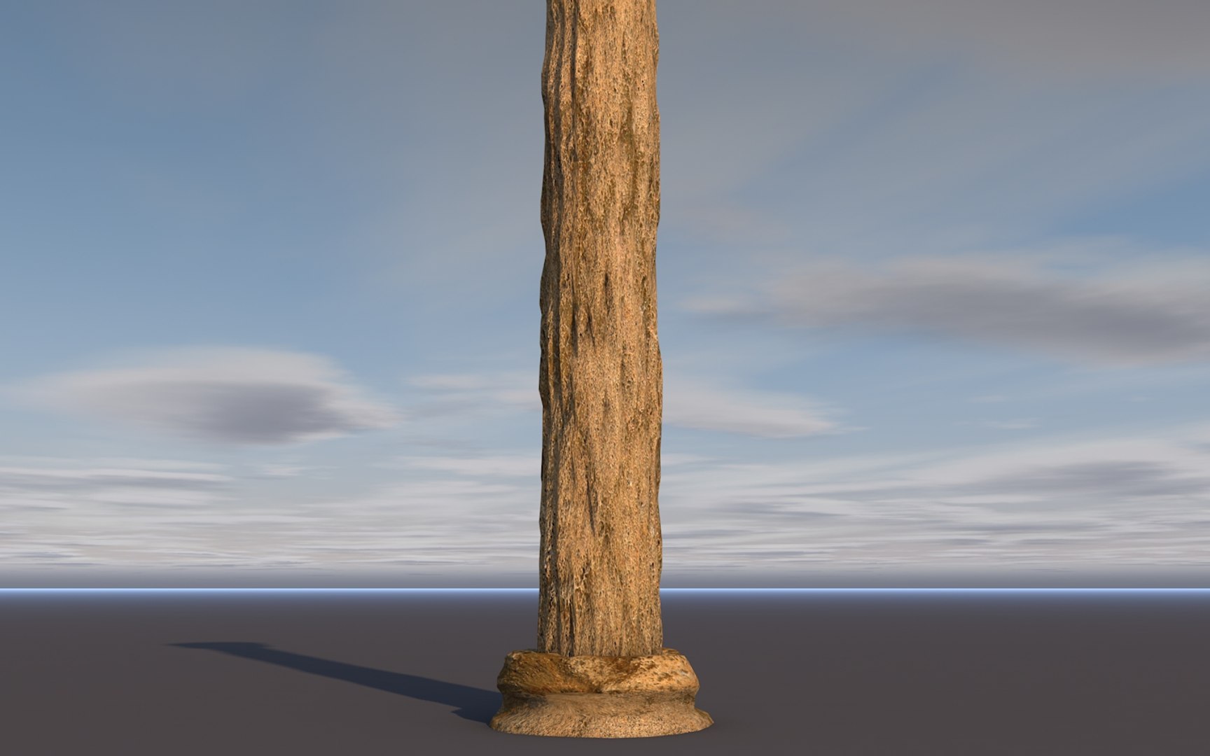 3d Model Ancient Columns