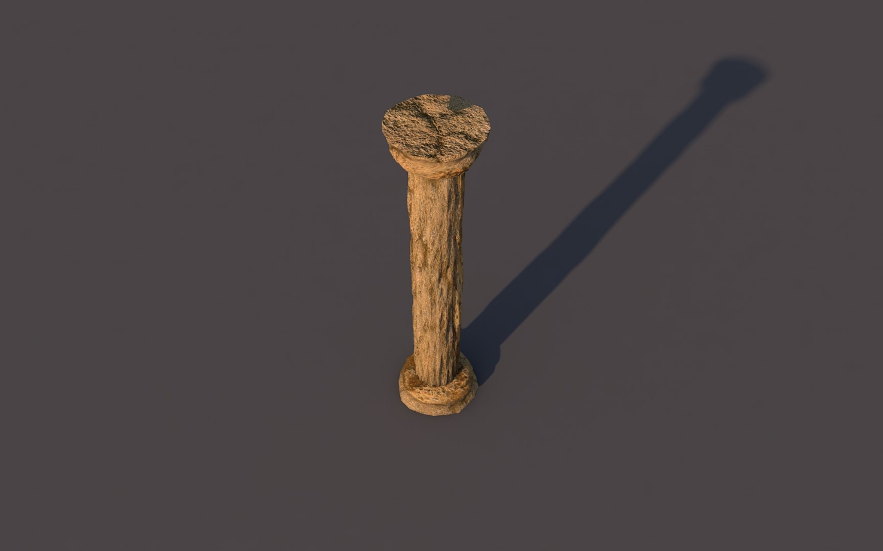 3d Model Ancient Columns