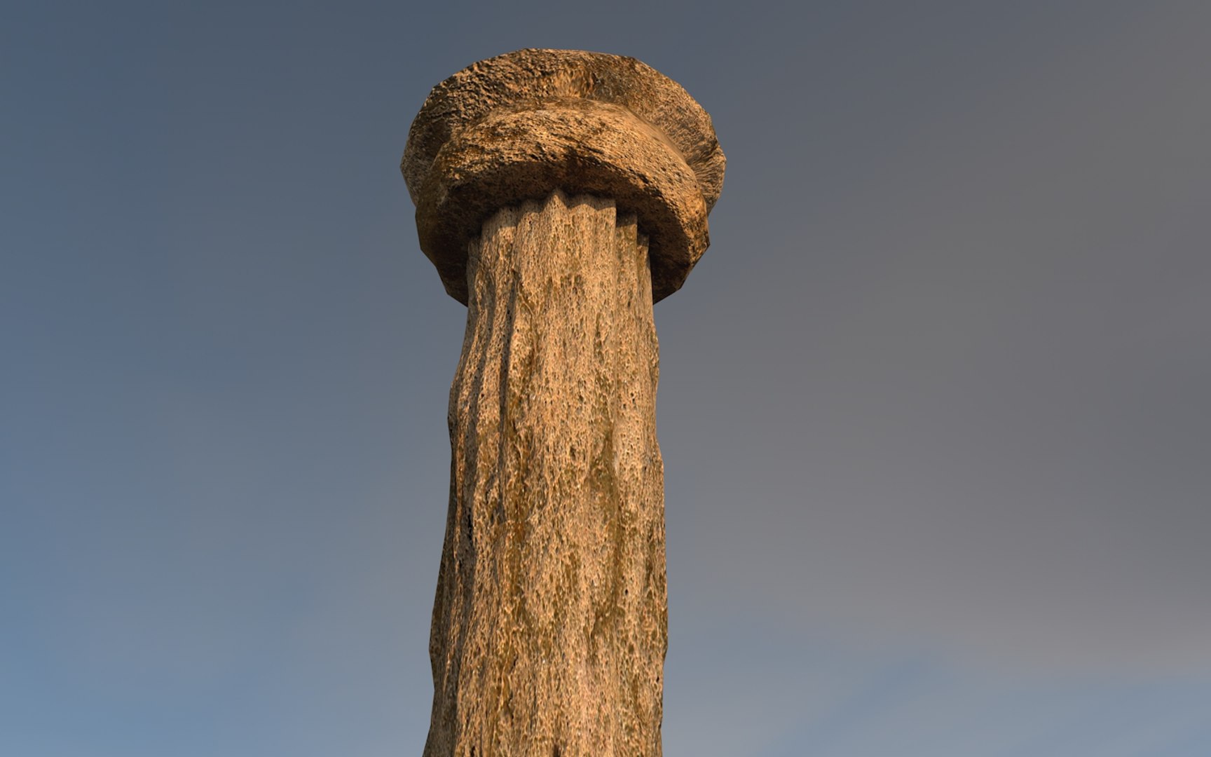 3d Model Ancient Columns