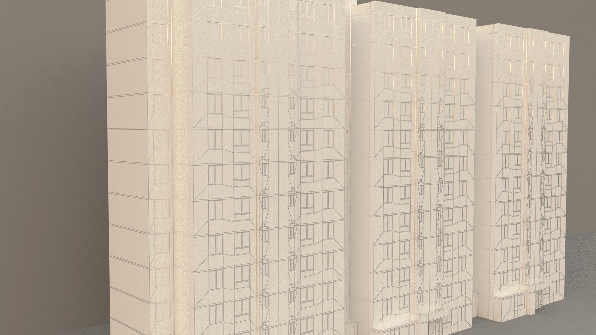 Torres Dobles SMR 3D Model - TurboSquid 2303668