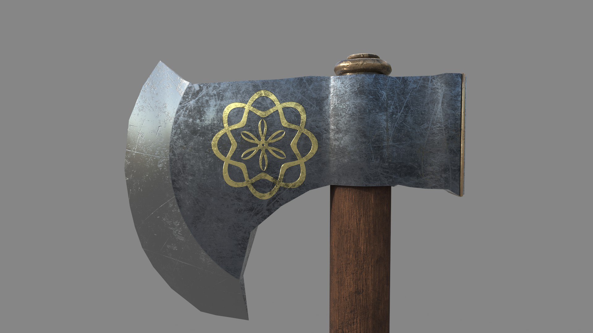 Medieval Battle Axe Photorealistic 3D - TurboSquid 1897469