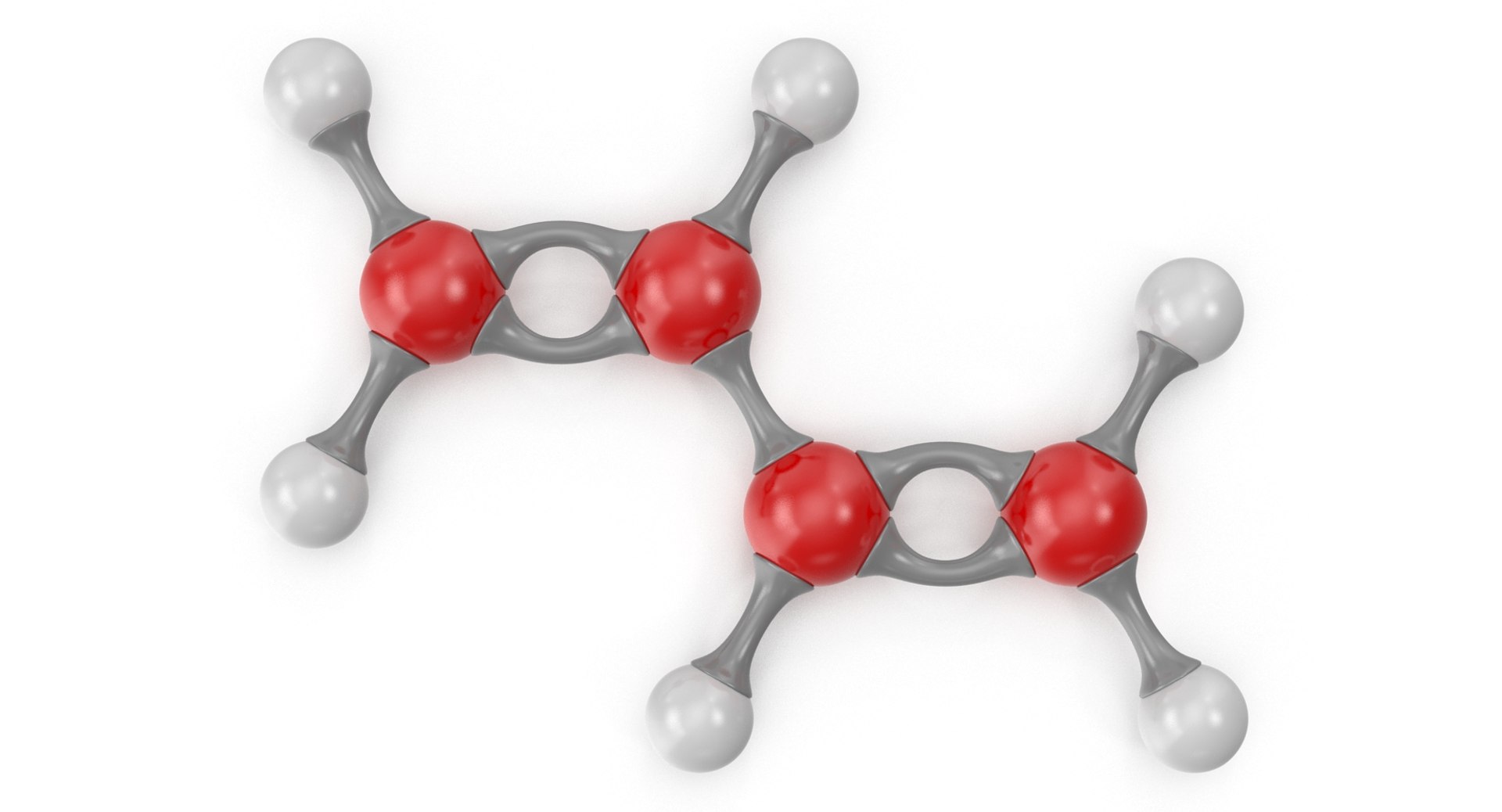 Butadiene Molecular 3D Model - TurboSquid 1282317