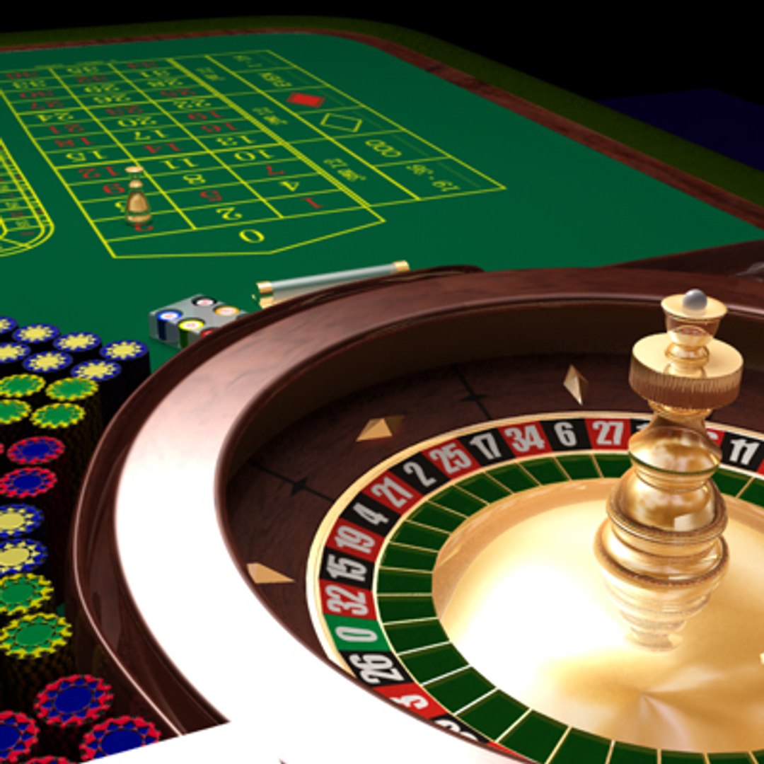 3d roulette model