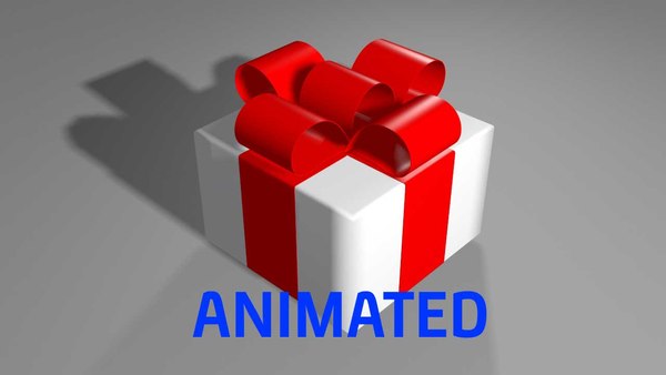 Ribbon bow animation 3D - TurboSquid 1153397