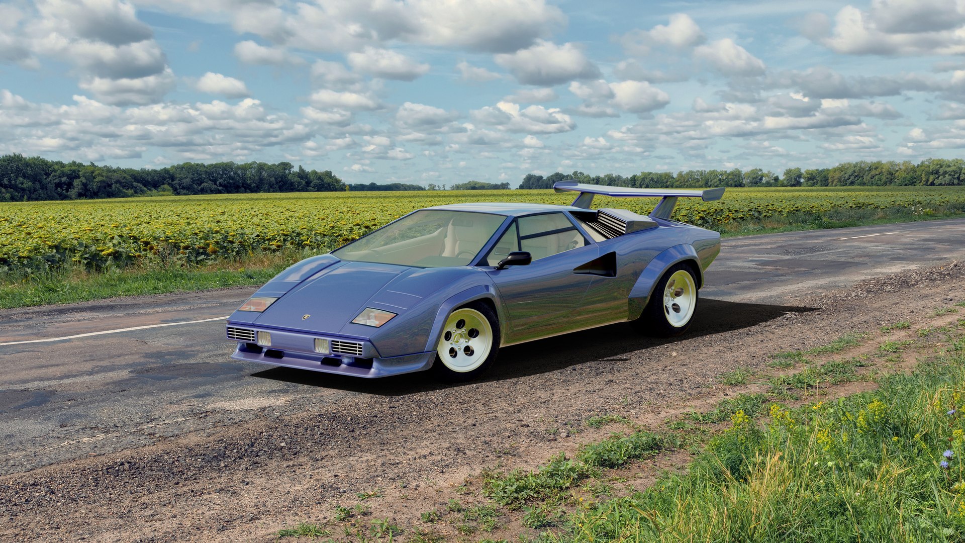 1987 Lamborghini Countach 5000QV 3D - TurboSquid 2171591