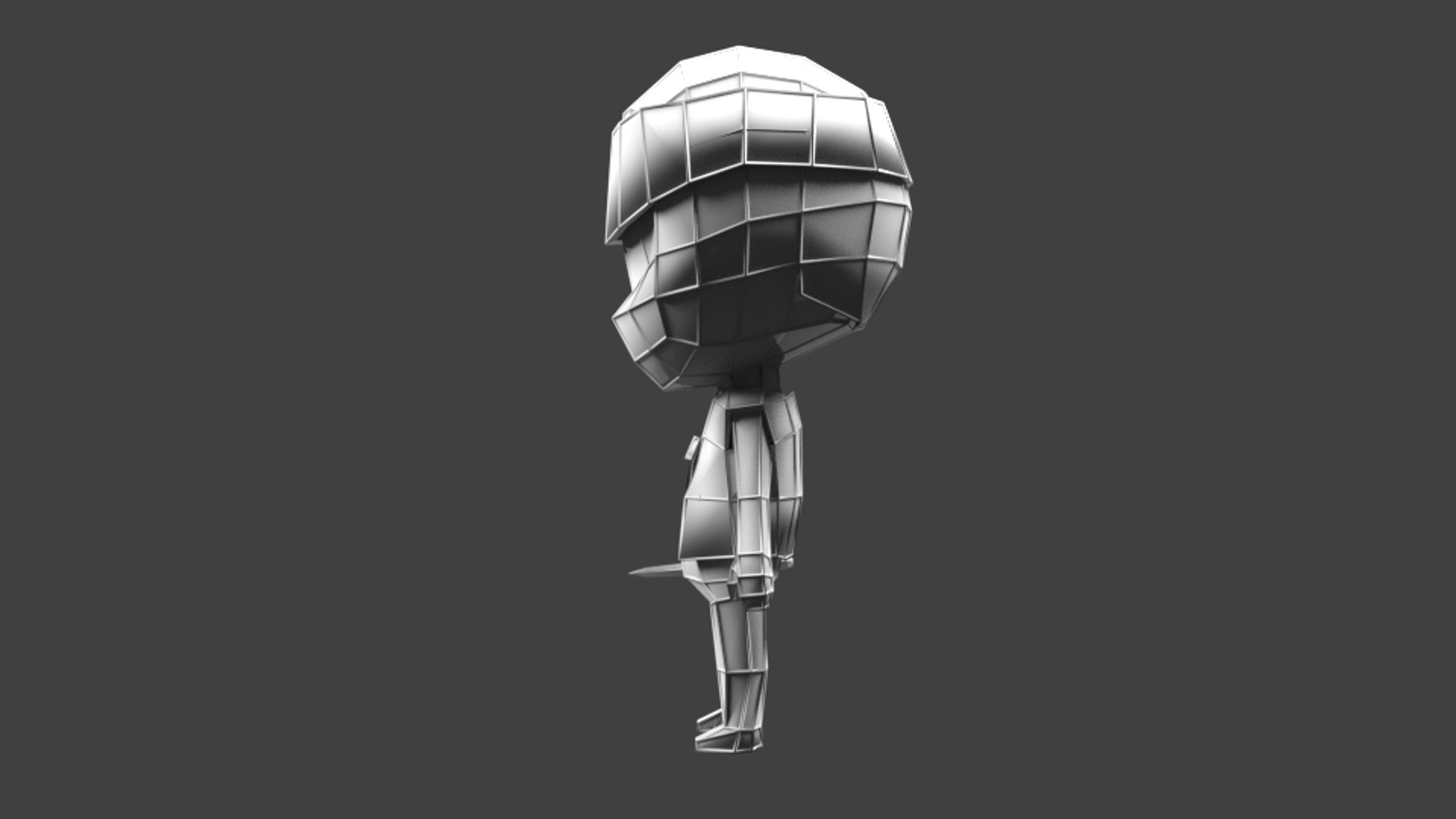 Chibi Animations Rigging 3ds