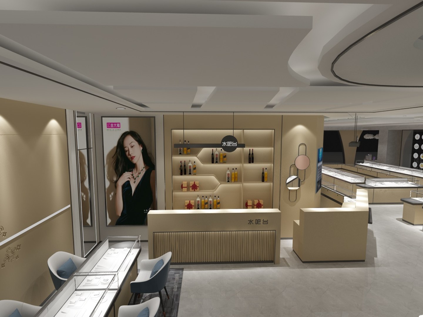 Jewelry Store 2 Model - TurboSquid 2063839