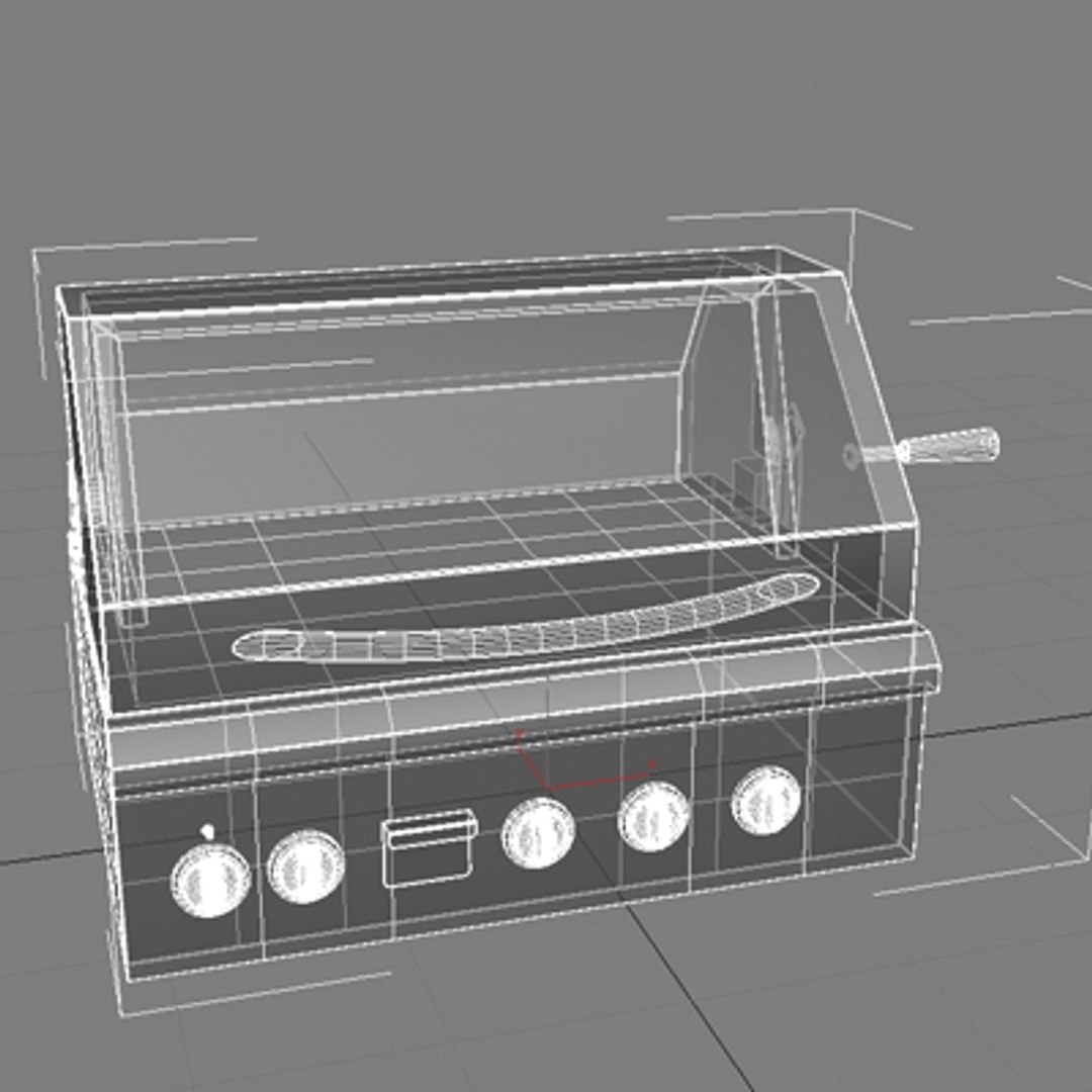 3d grill model