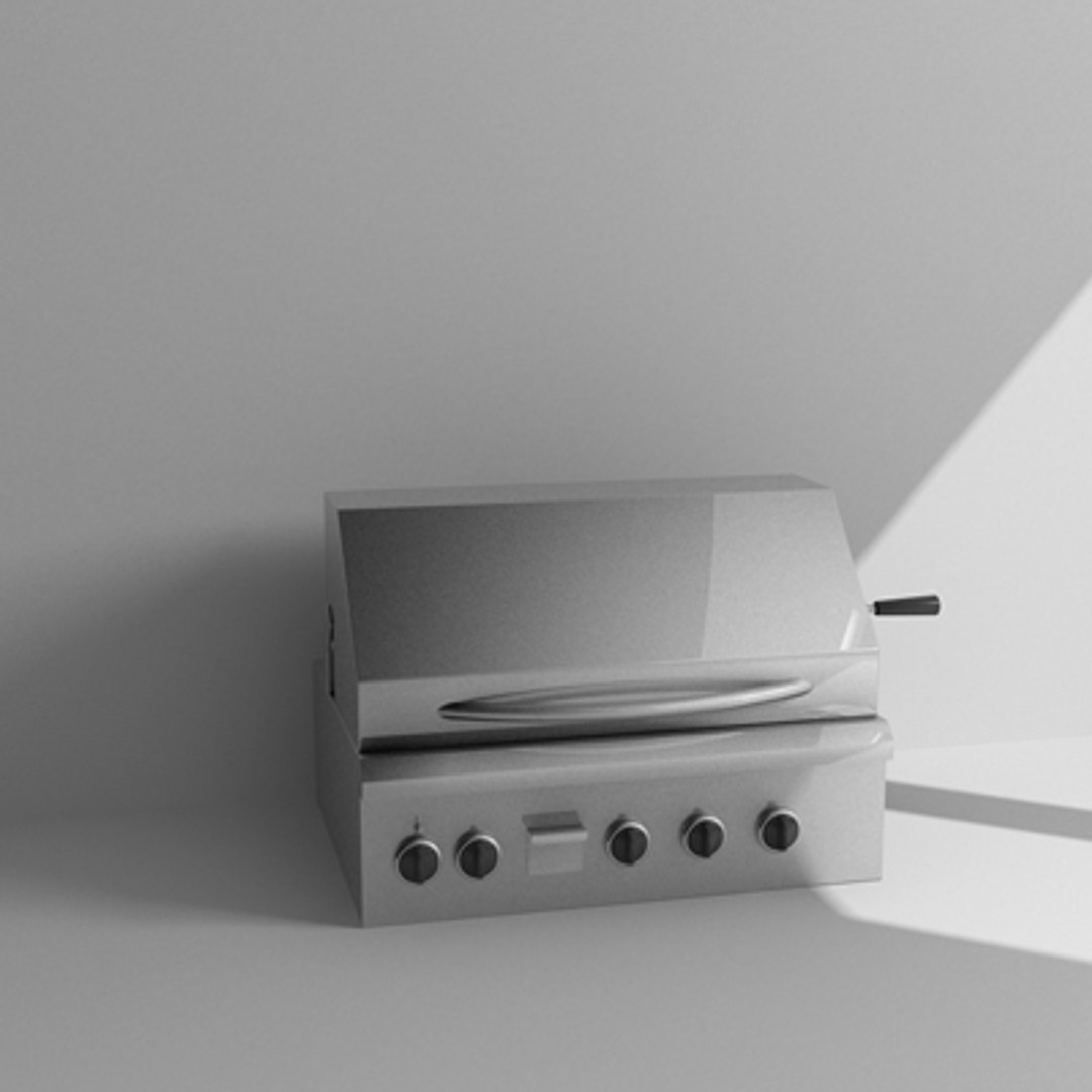 3d grill model