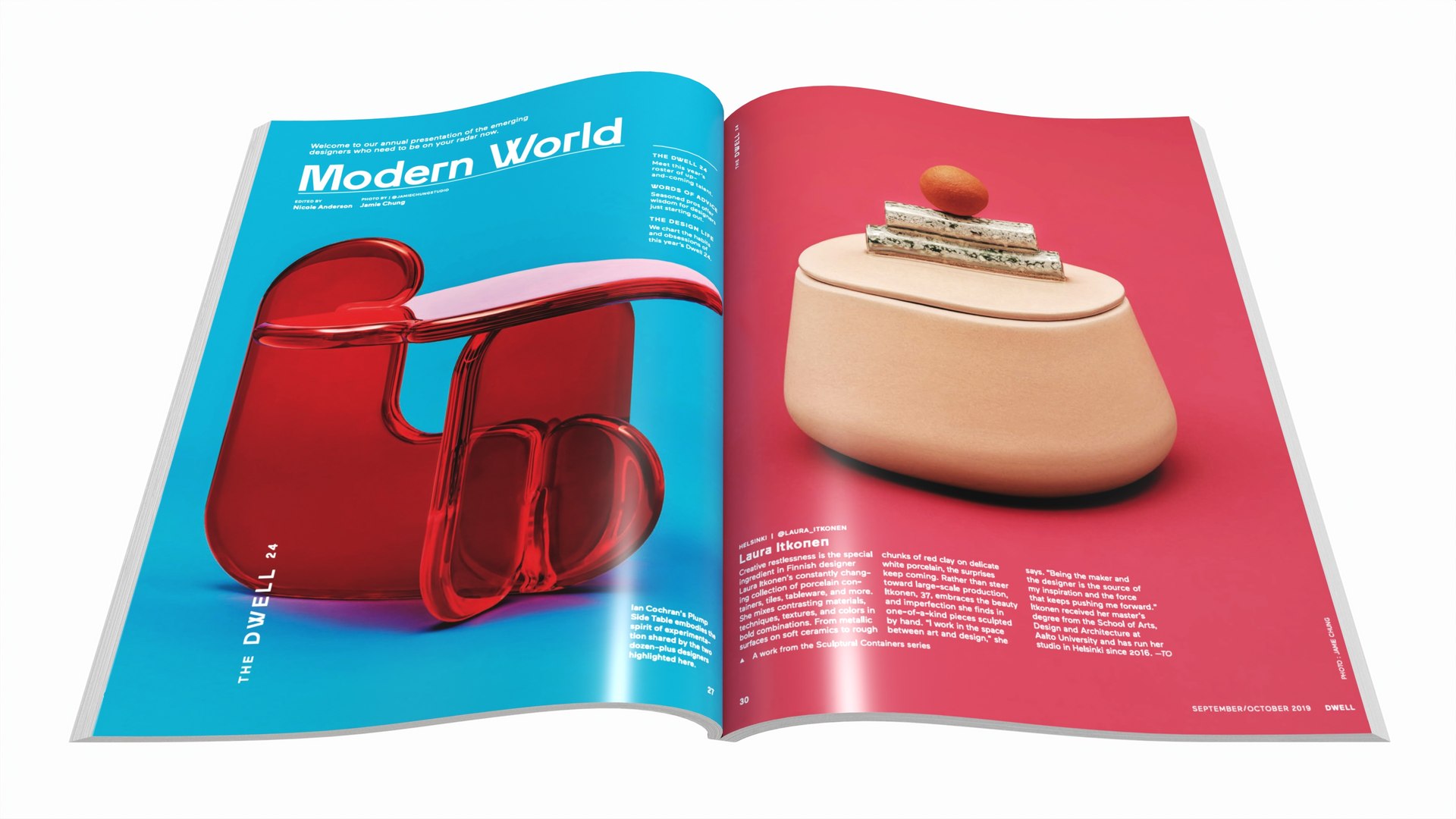 3D Magazine Set In Many Positions For Interior Decoration Model ...