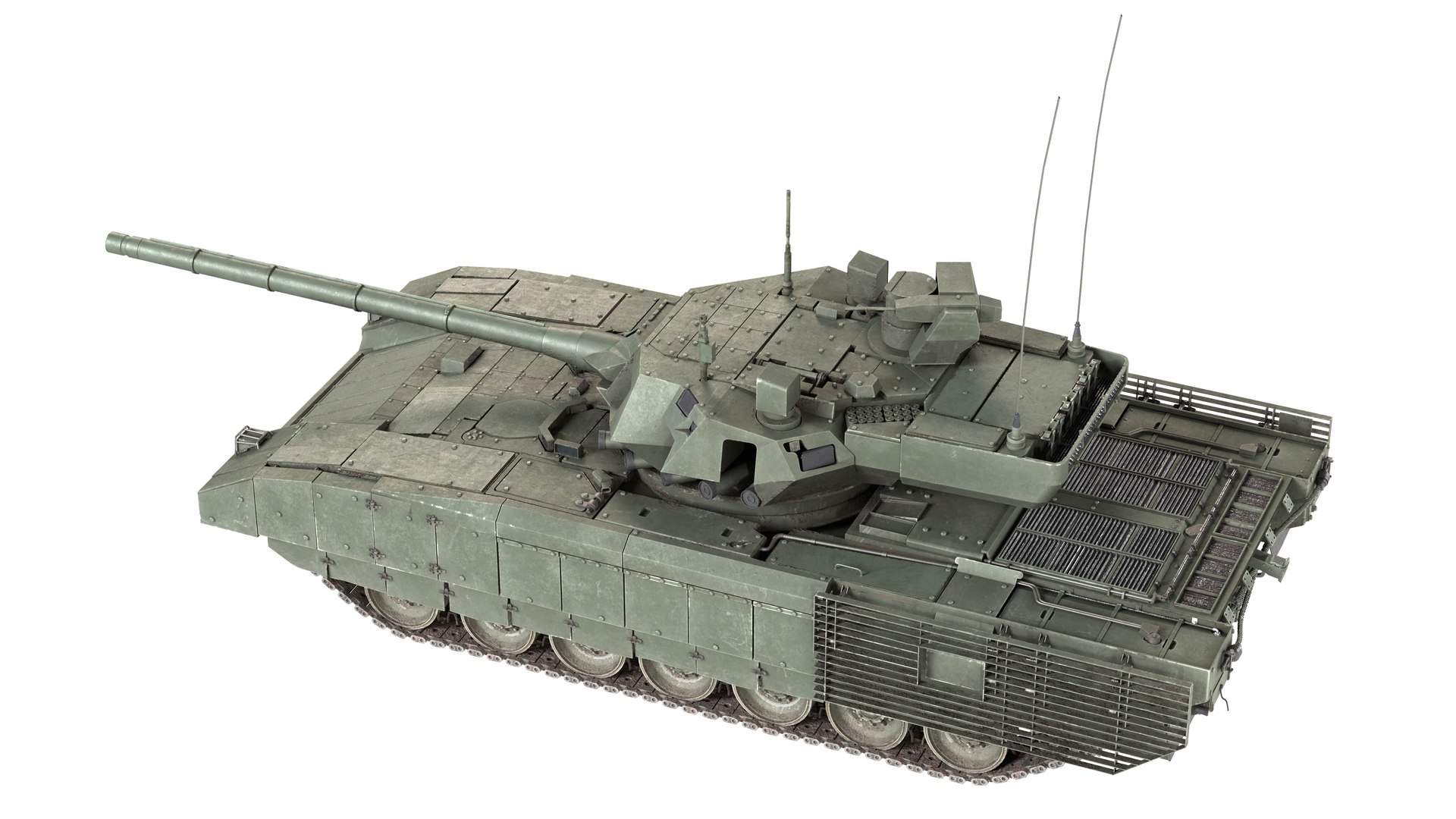3D T14 Armata Russian MBT - TurboSquid 2257910
