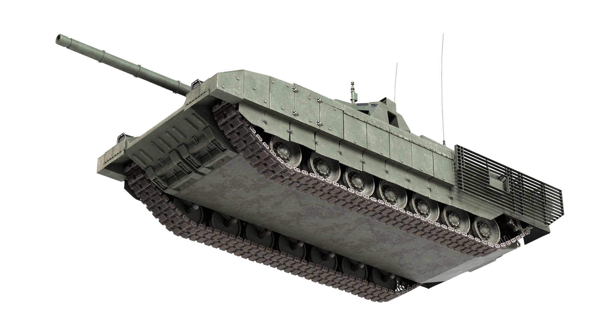 3D T14 Armata Russian MBT - TurboSquid 2257910