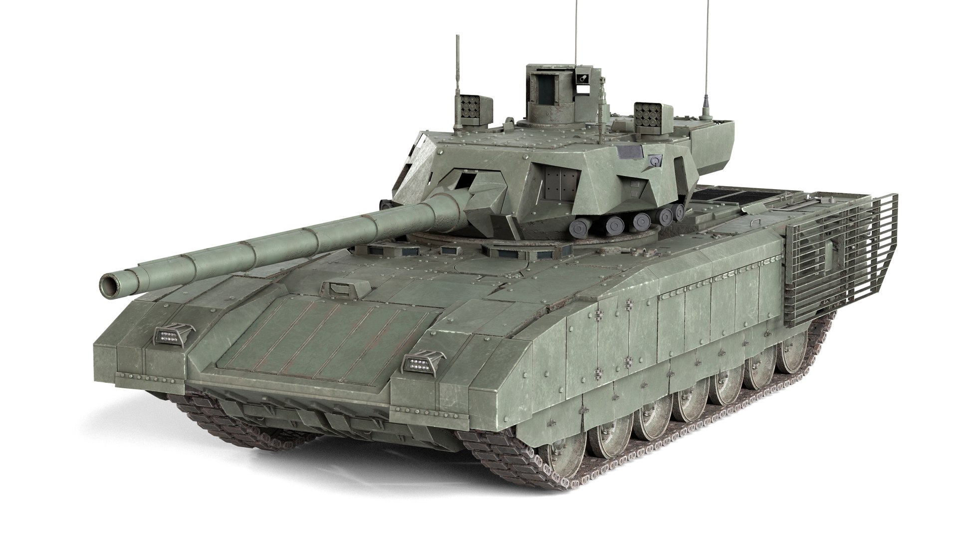 3D T14 Armata Russian MBT - TurboSquid 2257910
