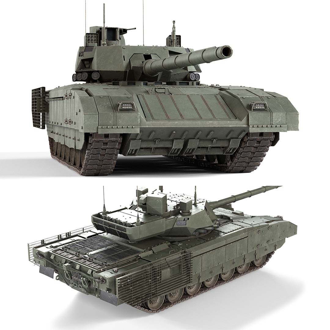3D T14 Armata Russian MBT - TurboSquid 2257910