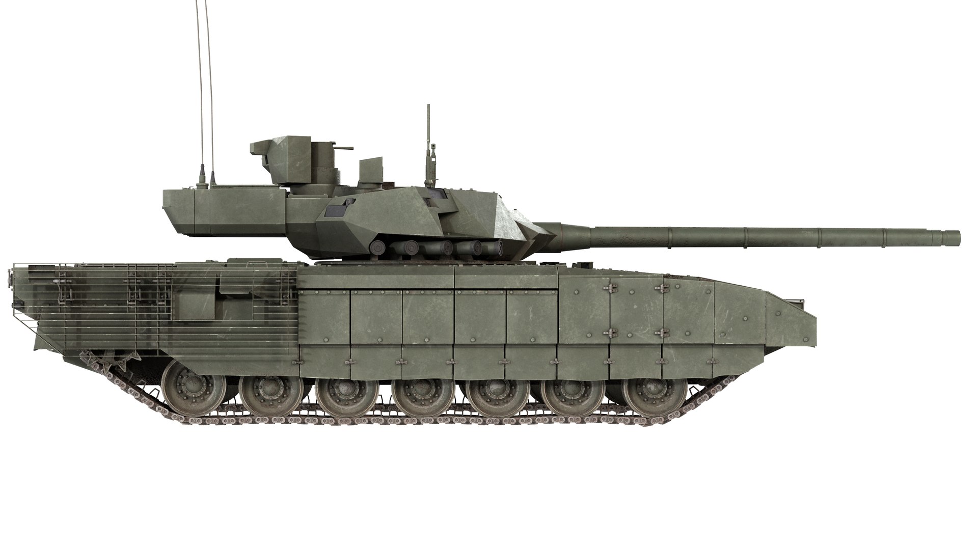 3D T14 Armata Russian MBT - TurboSquid 2257910