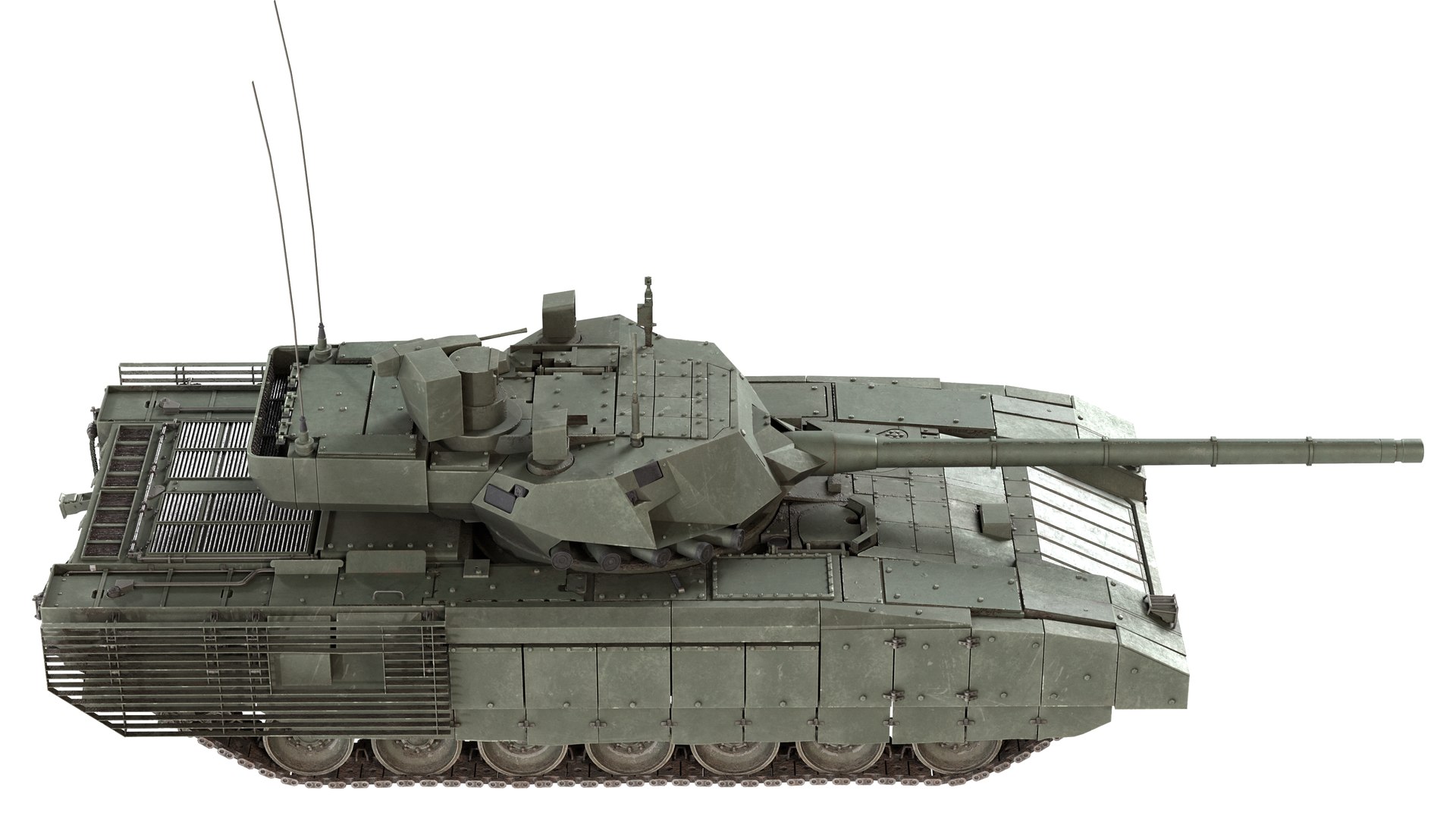 3D T14 Armata Russian MBT - TurboSquid 2257910