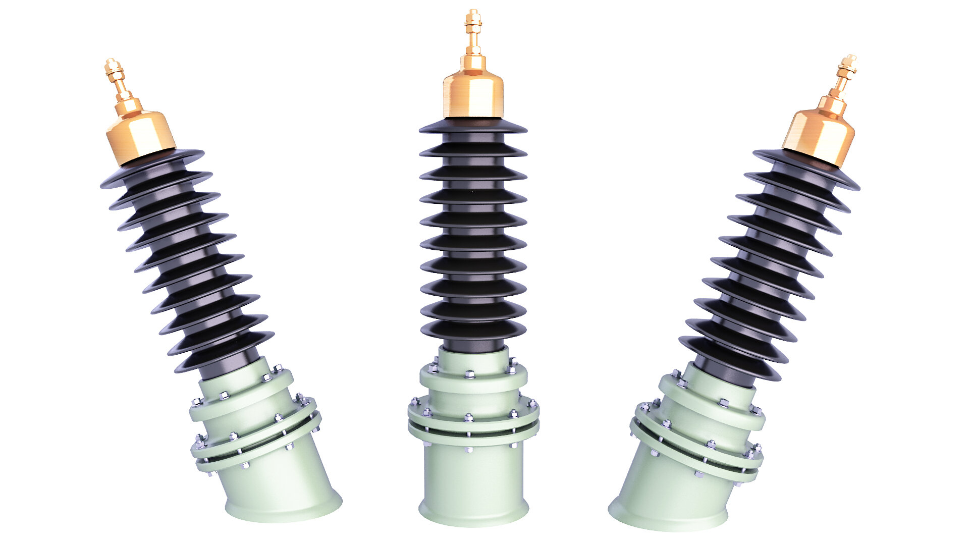 Ceramic insulator voltage 3D - TurboSquid 1698511