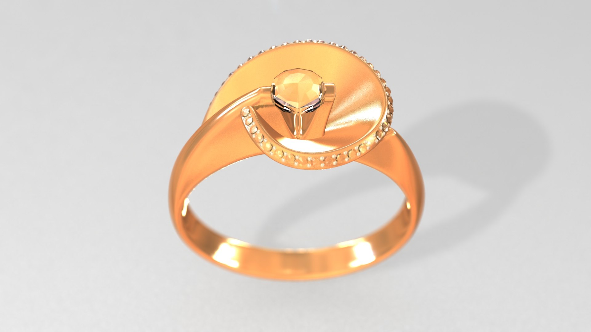 Engagement Ring 3D Model - TurboSquid 2036871