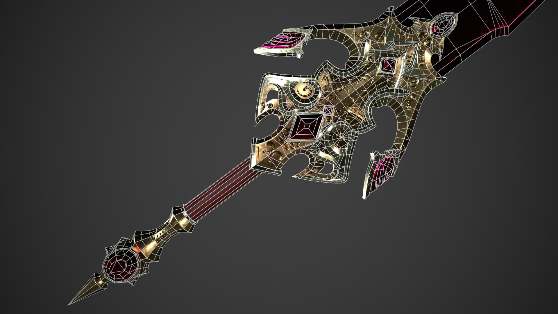Fantasy Dagger 3D model - TurboSquid 2133360