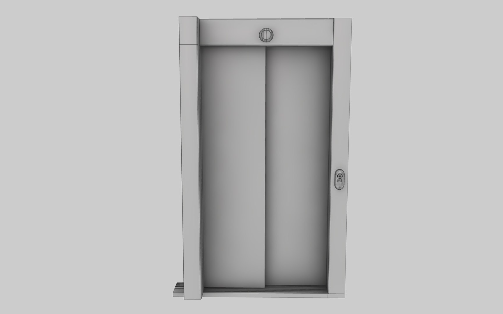 3ds Max Elevator Office Apartment Building