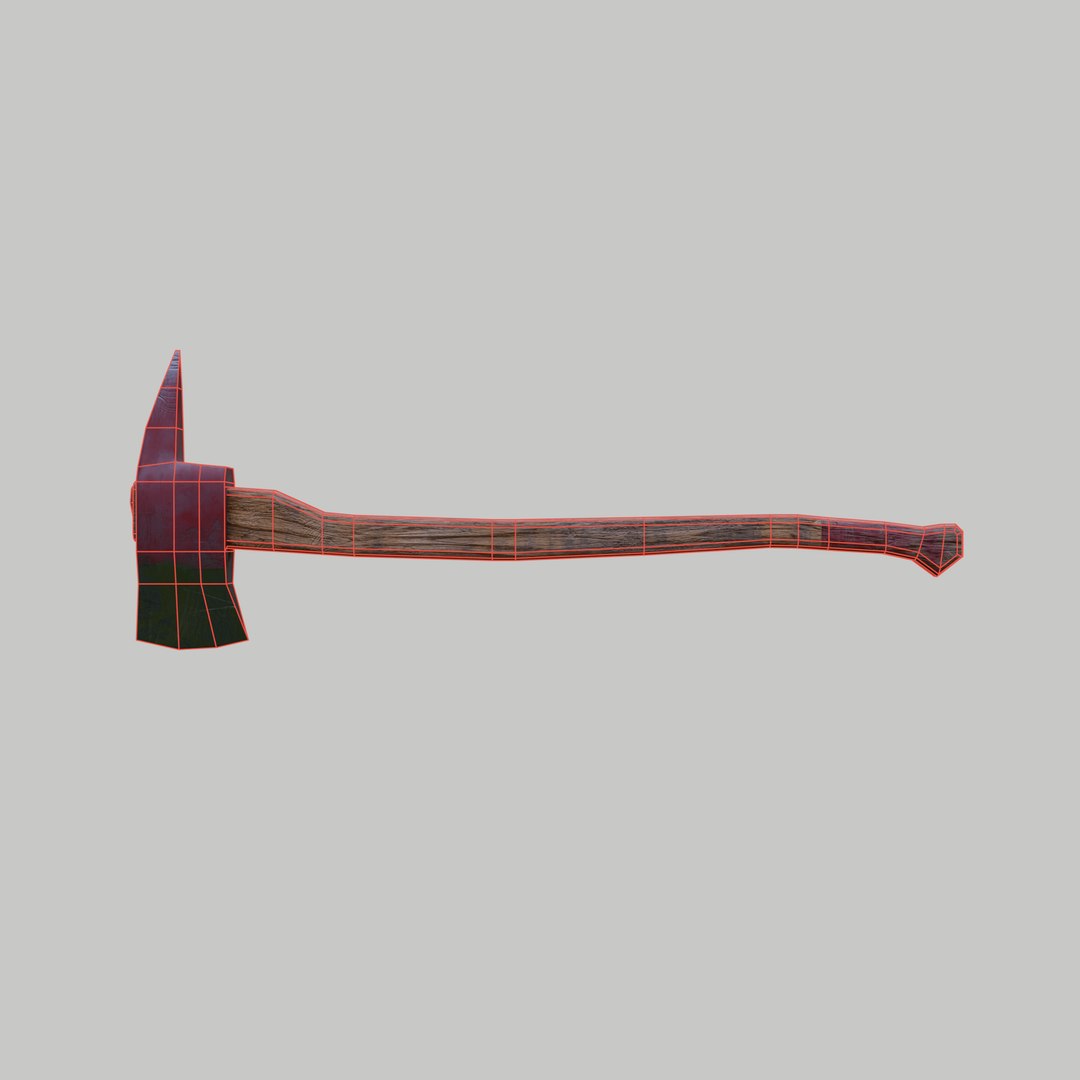 Fire Axe 3D Model - TurboSquid 2084878