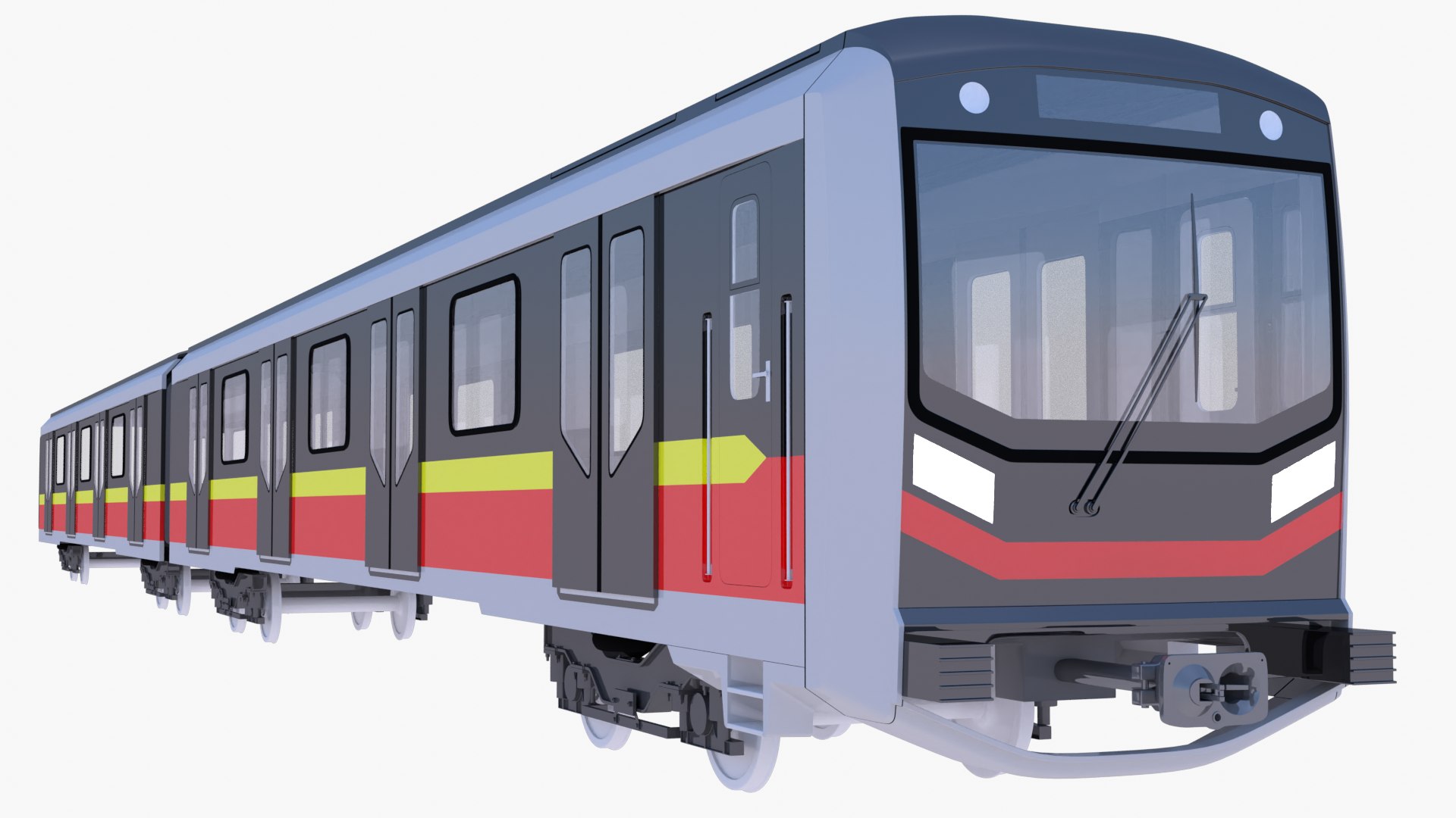 3D Model European Metro Trains - TurboSquid 2274632