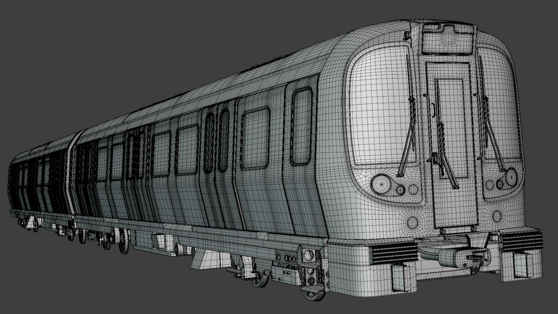3D Model European Metro Trains - TurboSquid 2274632